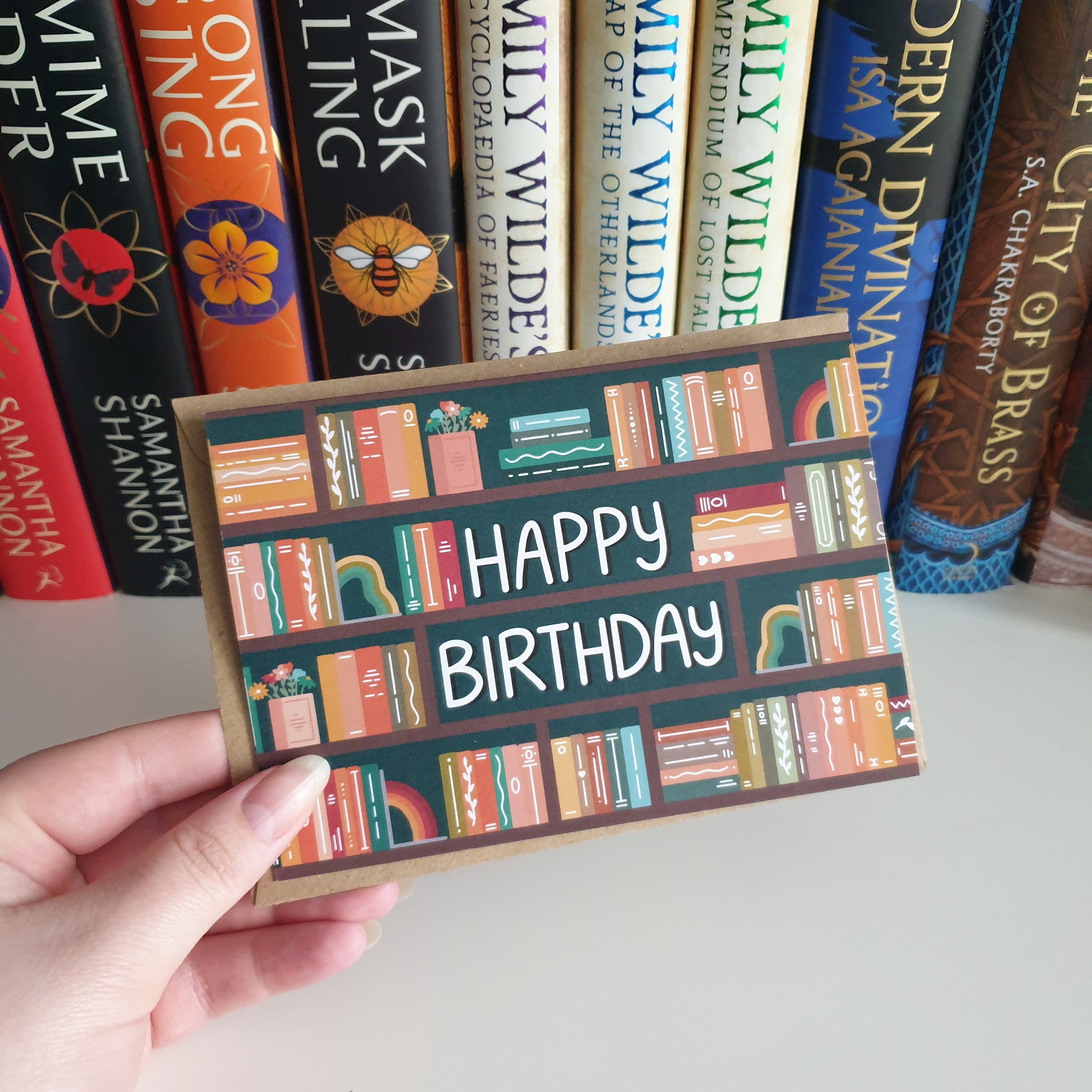 Happy Birthday Reader Card – Ash and Books Makes